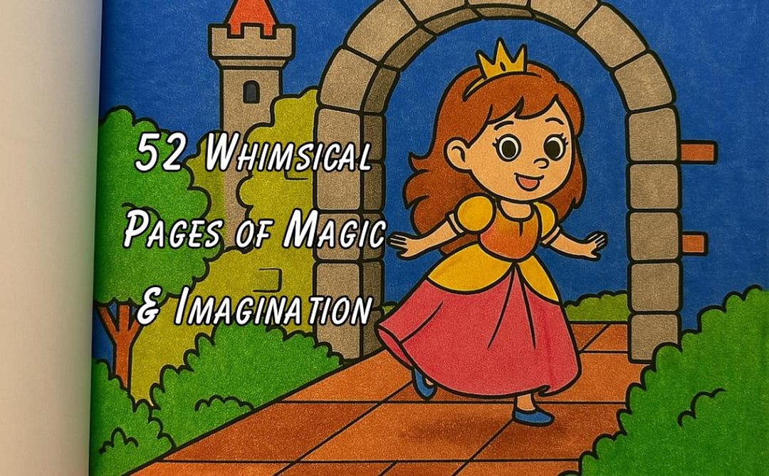 Princess, Unicorn, Fairy & Mermaid Coloring Pages for Girls | 52 ...