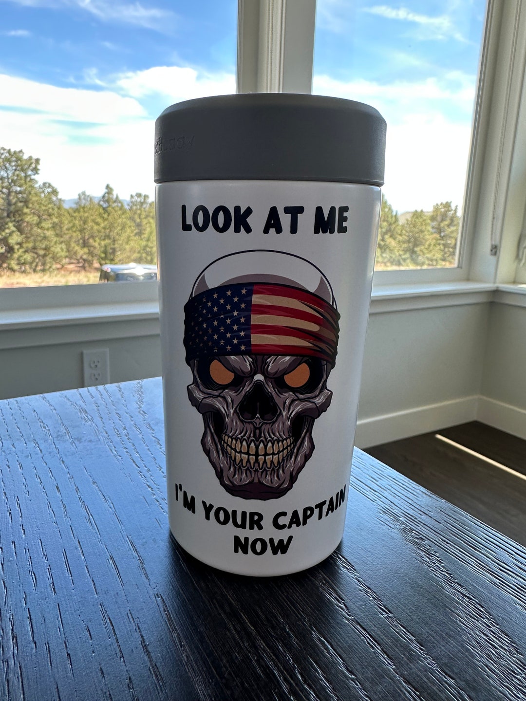 Frostbuddy Universal Can Cooler 2.0 Skull Captain - Etsy