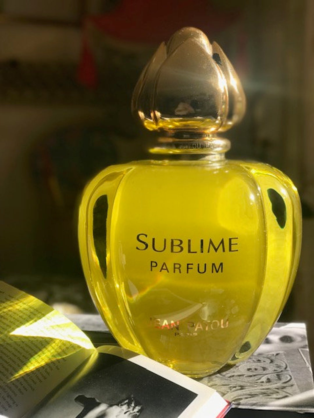 Factice Large Fragrance Bottle - Sublime by Jean Patou, Lotus Version ...