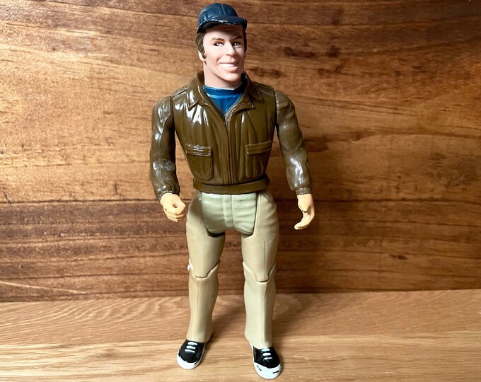 Vintage A-team 80's Murdock "howling Mad" Pilot Action Figure, 1983 TV ...