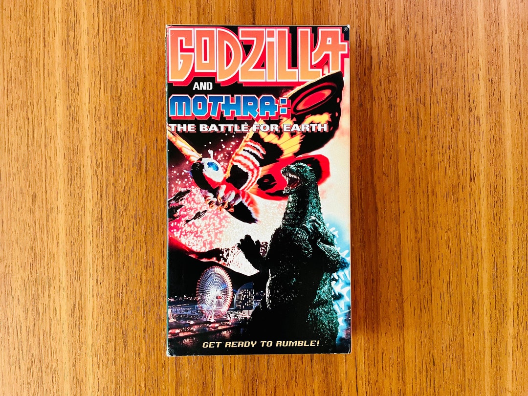 Vintage Godzilla Vs. Mothra: the Battle for Earth 90's VHS Monster ...