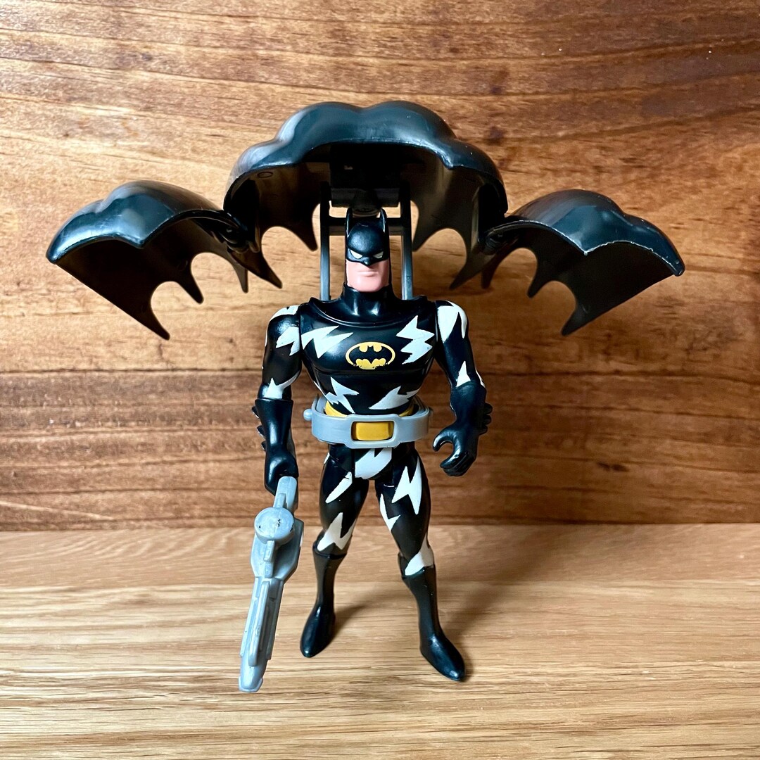 Vintage 90's Batman Animated Series Lightning Strike Action Figure ...
