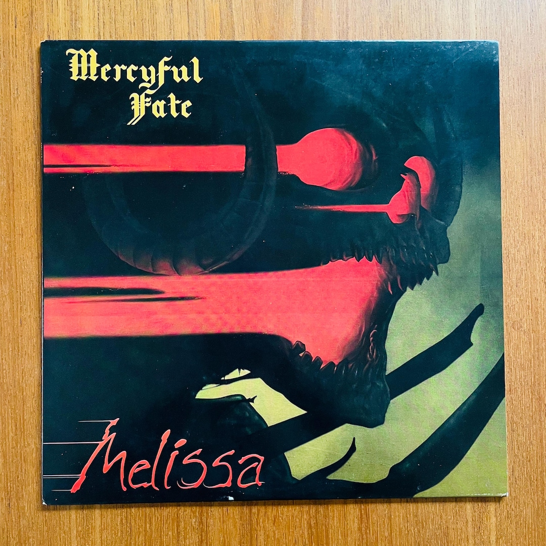 Vintage 80's Mercyful Fate Melissa Album, Original 1983 Pressing LP ...