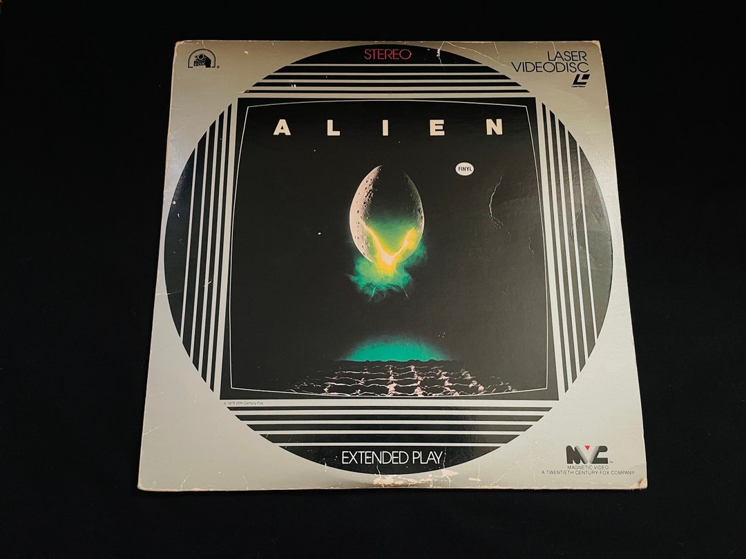 Vintage Alien 1979 Horror Sci-fi Classic Movie on Laserdisc, 20th ...