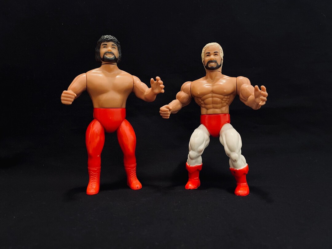 Vintage 80's AWA All Star Wrestlers Tag Team Jimmy Garvin and Steve ...
