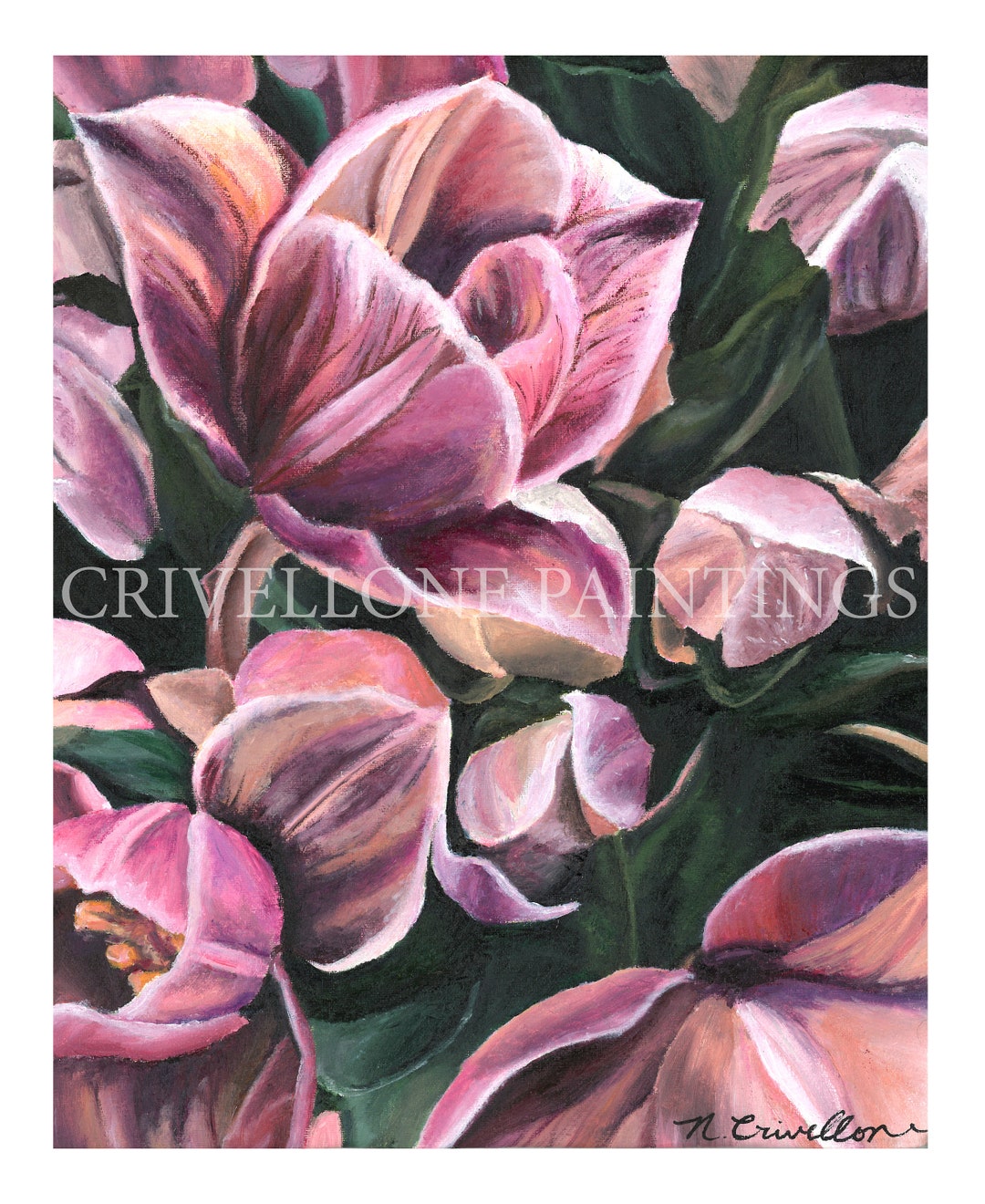 Pretty Pink Roses - DIGITAL DOWNLOAD - Etsy