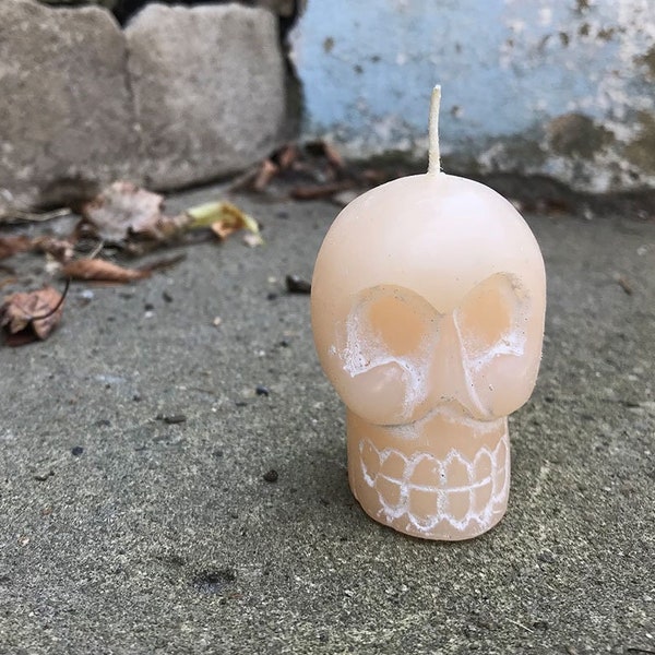 Skull Candle - Etsy