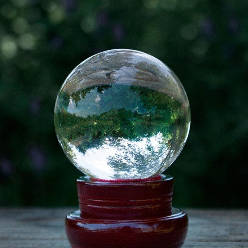Quartz Crystal Ball - Etsy