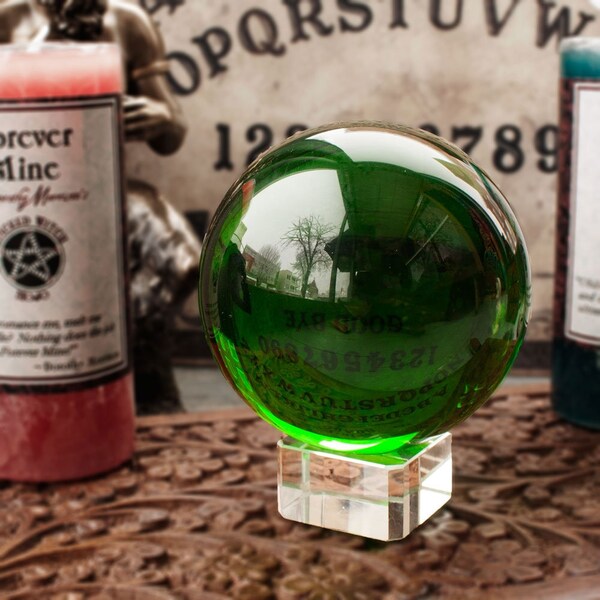 Glass Crystal Ball - Etsy