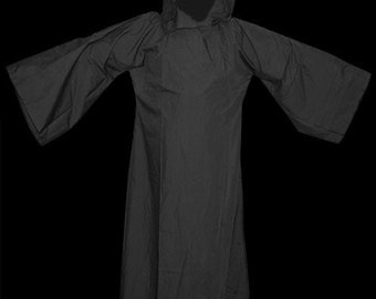 Black Tau Hooded Robe Robe of a Neophyte Robe of the Crone - Etsy
