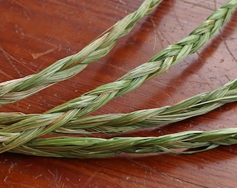 Sweetgrass Braid for Smudging, Sacred Space, Purification, Ritual ...