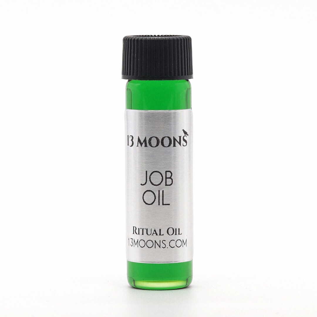 Job Oil by 13 Moons, Spiritual Oil, Ritual Oil, Anointing Oil, Blended ...