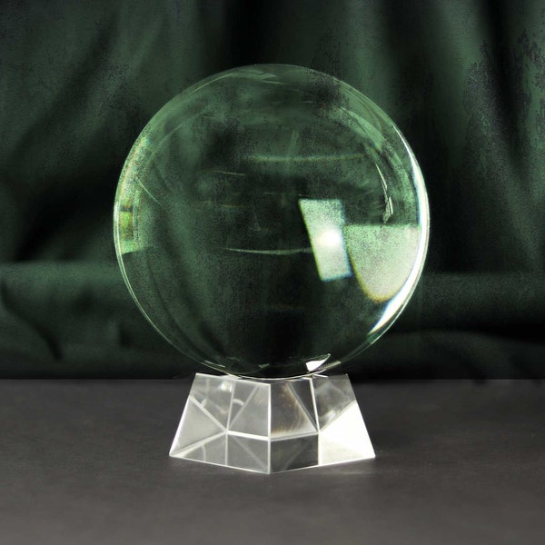 Clear Crystal Ball - Etsy