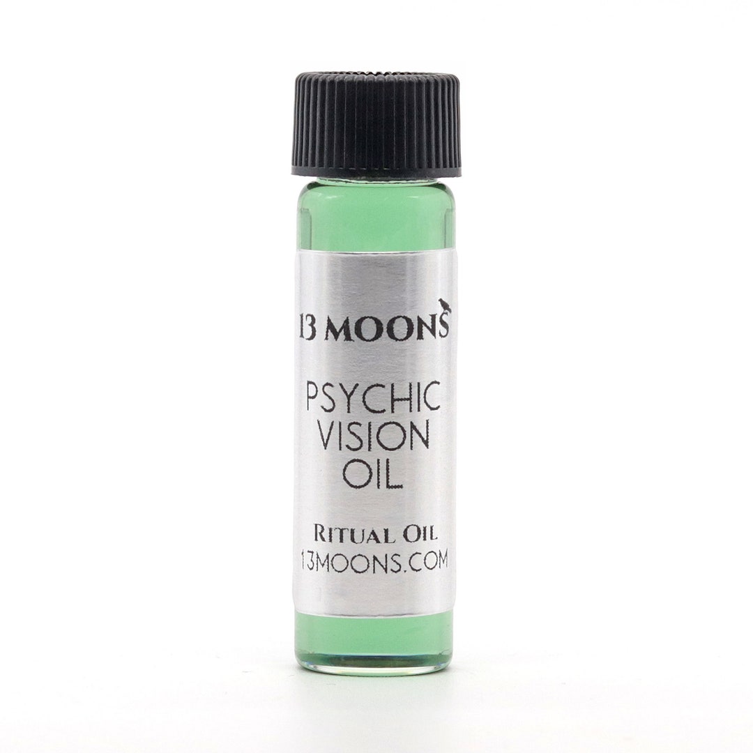Psychic Vision Oil by 13 Moons, Spiritual Oil, Ritual Oil, Anointing ...