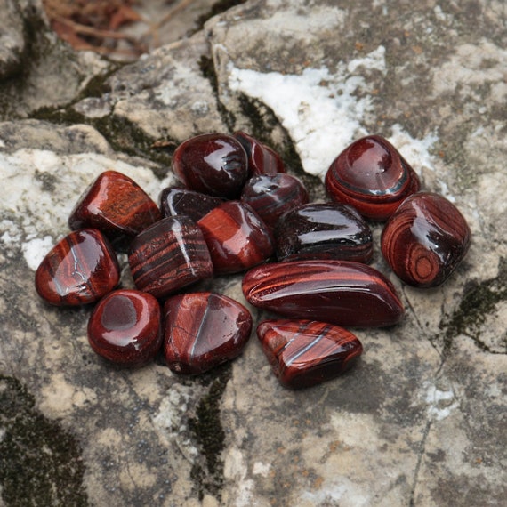 Tigers Eye Red Tumbled Stone - Etsy