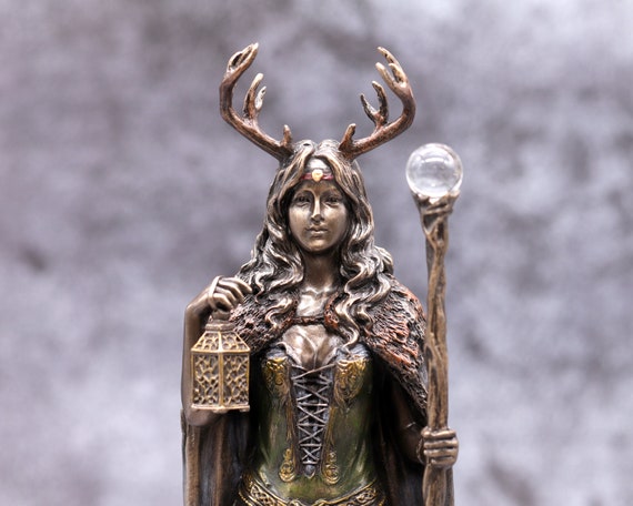 Sculpture Art & Collectibles goddess statue elen forest goddess woods ...
