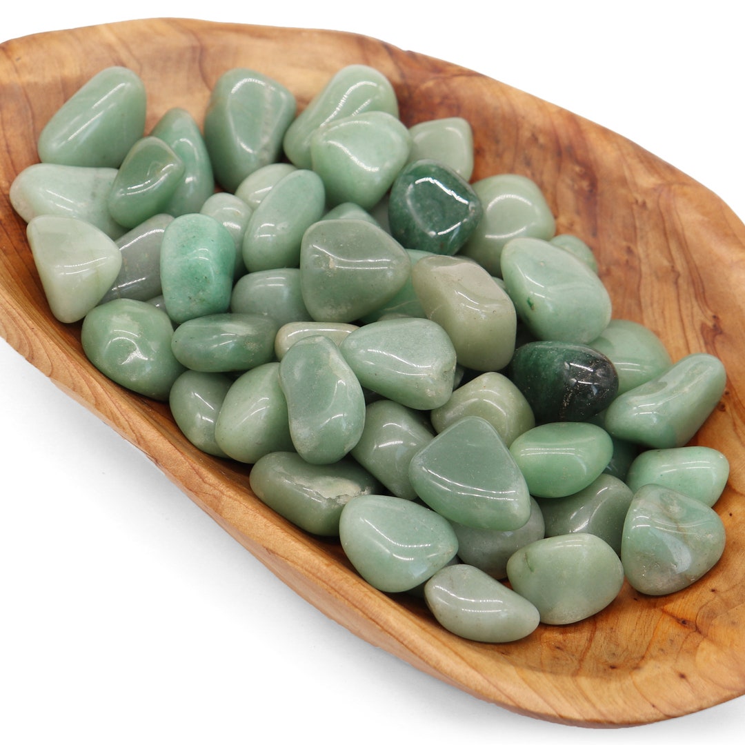 Aventurine, Green Tumbled Stone - Etsy