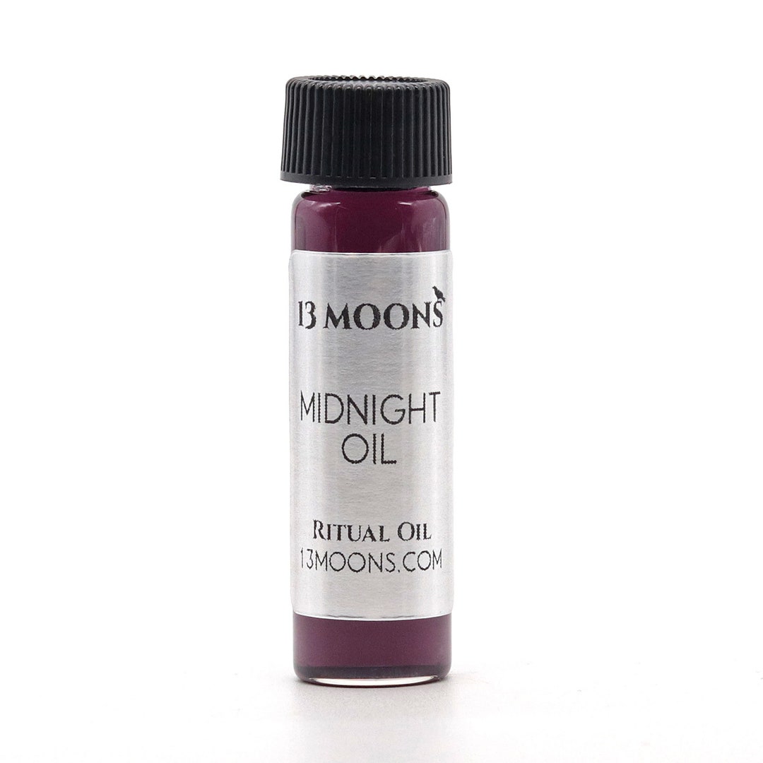 Midnight Oil by 13 Moons, Spiritual Oil, Ritual Oil, Anointing Oil ...