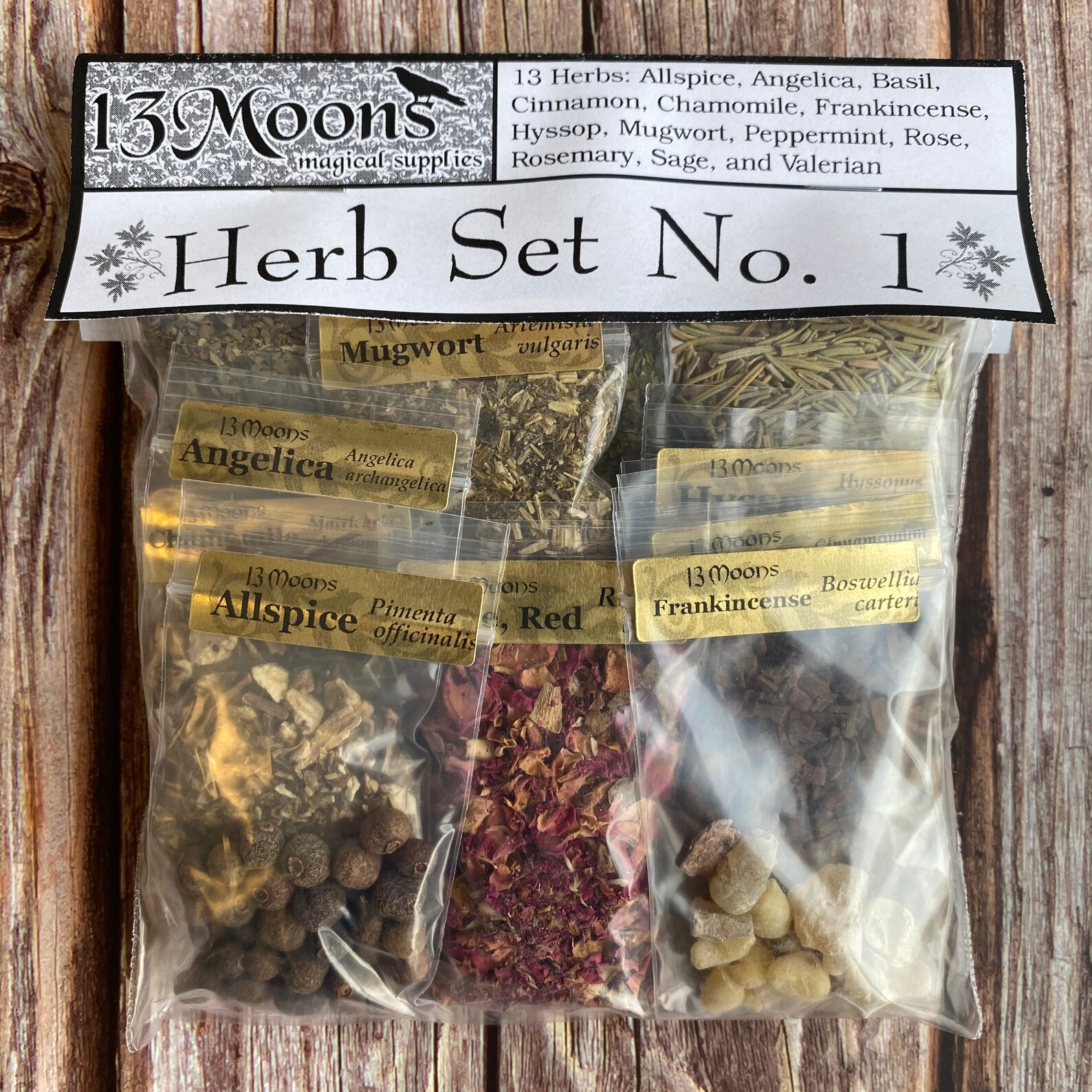 13 Herb Set 1 Etsy