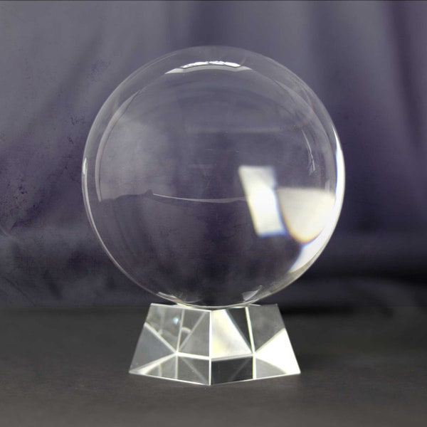 Large Crystal Ball - Etsy
