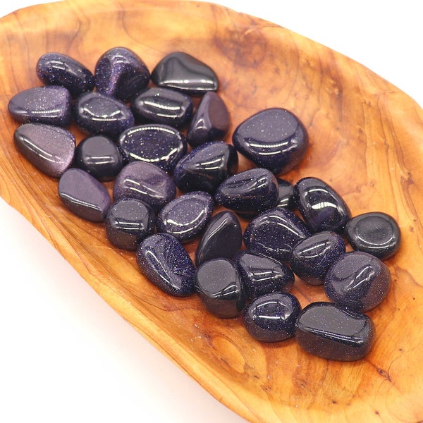 Blue Tumbled Stones - Etsy