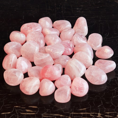 Large Raw Rose Quartz Stone - Etsy