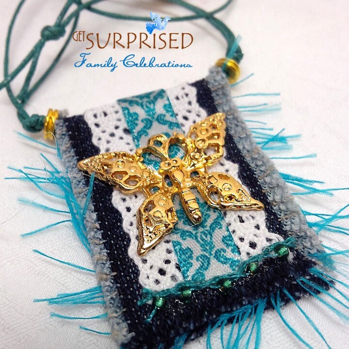 BUTTERFLY LACE SCAPULAR. Mystical Rose Jean & Lace Original - Etsy