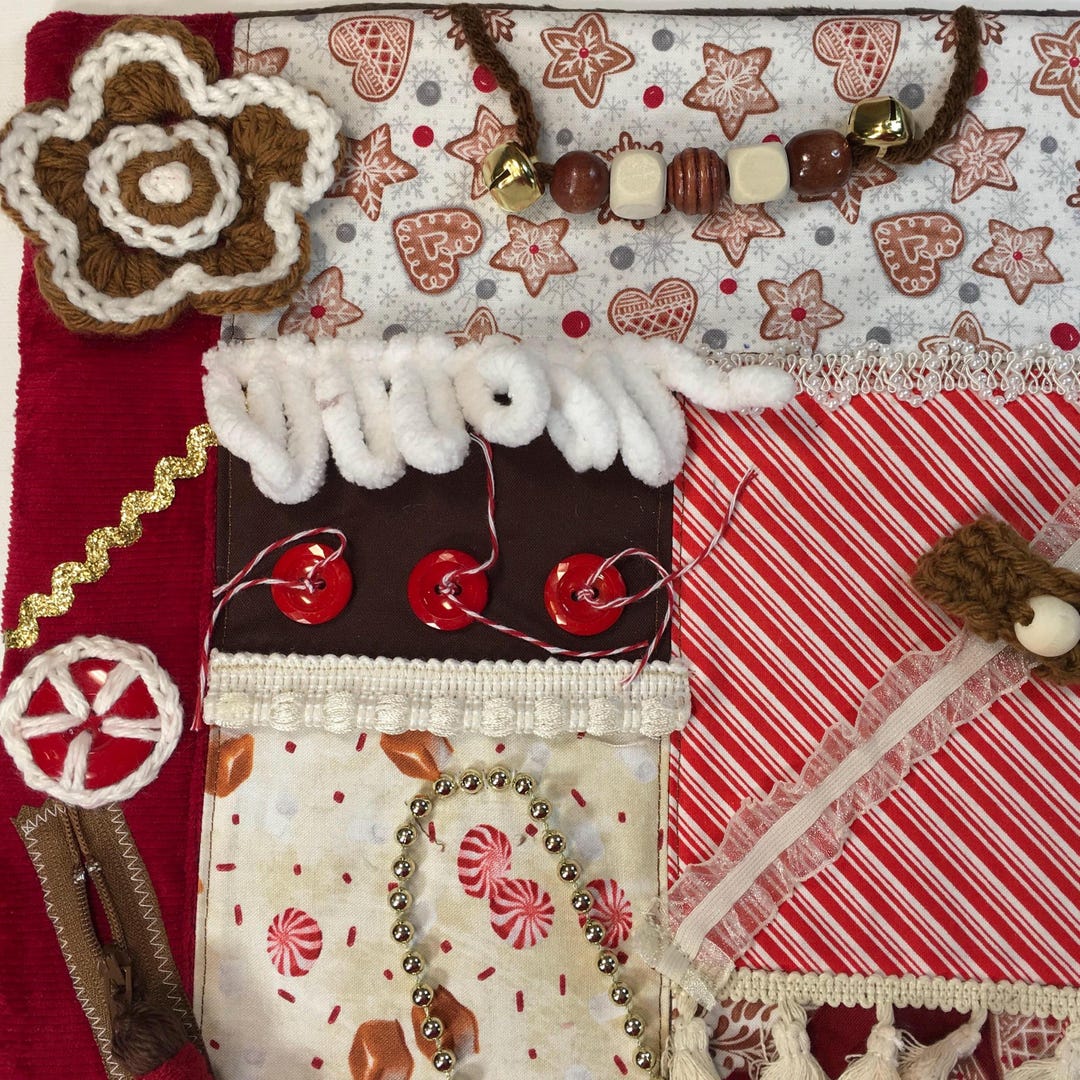 Fidget Mat, Fidget Lap Blanket, Sensory Quilt, Alzheimer’s Gifts ...