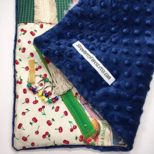 Fidget Lap Blanket Dementia Fidget Quilt Sensory Quilt - Etsy