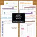 Money Budget and Bills Planner Kit Printable Financial Set | Etsy