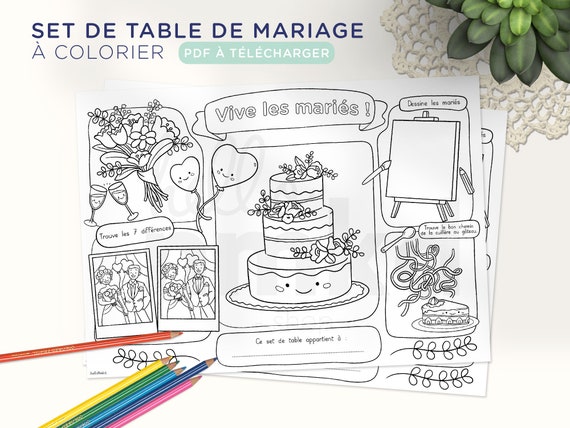 Setting The Table Coloring Pages