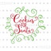 Cookies for Santa Design - Digital File - Digital Download - Christmas ...