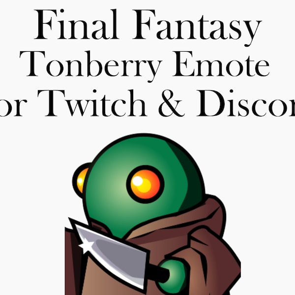 Twitch Final Fantasy Emotes - Etsy