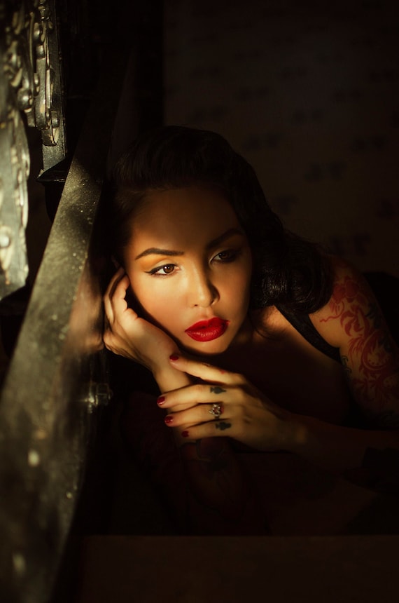 Masuimi Max 8 X 12 Dark Pinup Print | Etsy