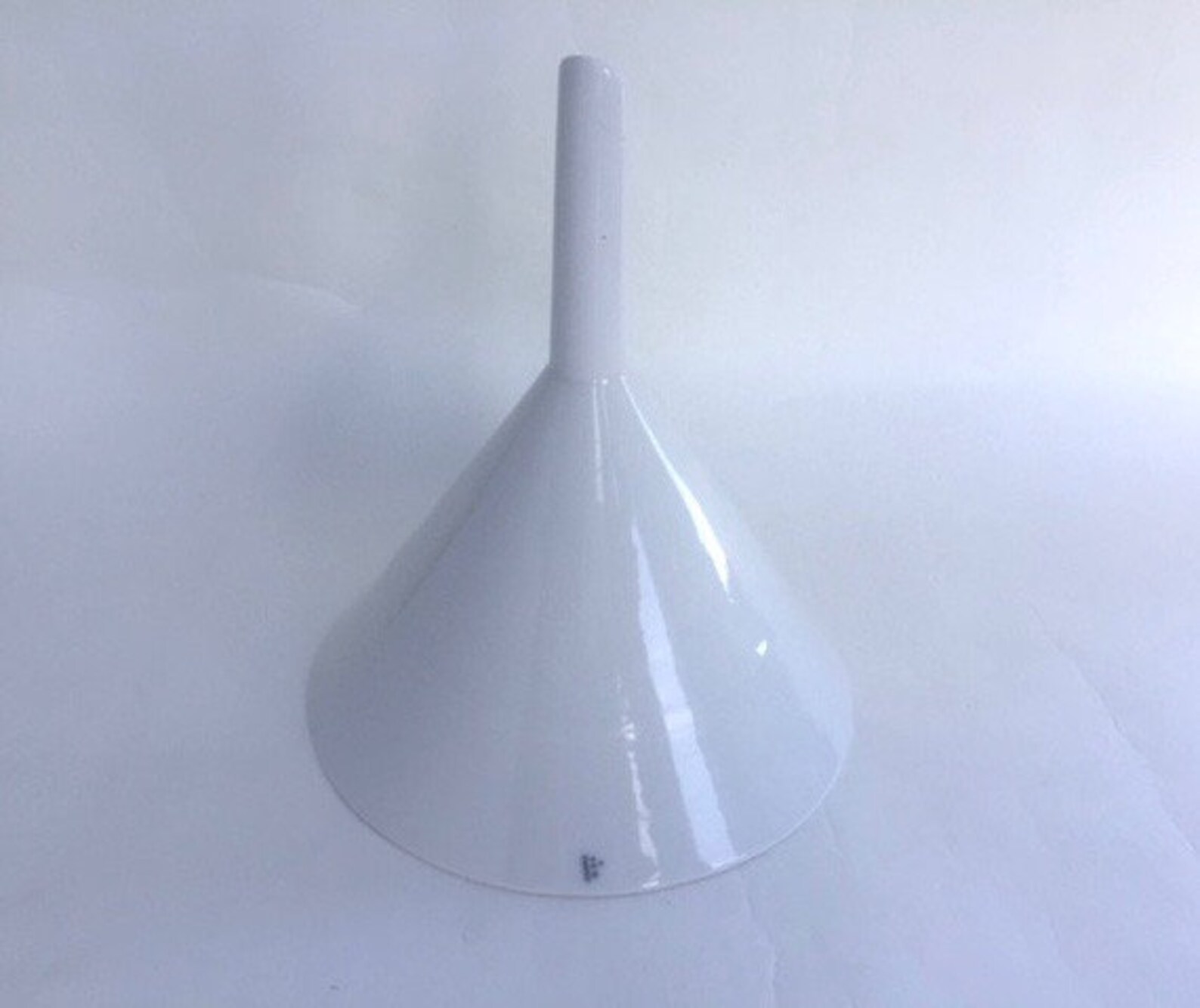 Cool Large Coors Lab White Porcelain Funnel | Etsy