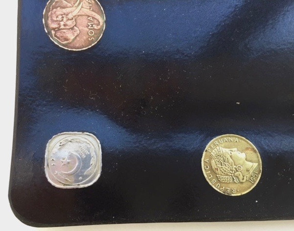 Great set of Four Couroc of Monterey Small Coin Trays | Etsy