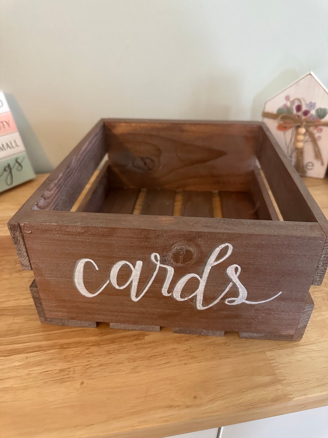 Event Card Box | Copper Card Box - Etsy