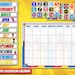 Superhero Classroom Calendar Pre-school Classroom Classroom Decorations ...
