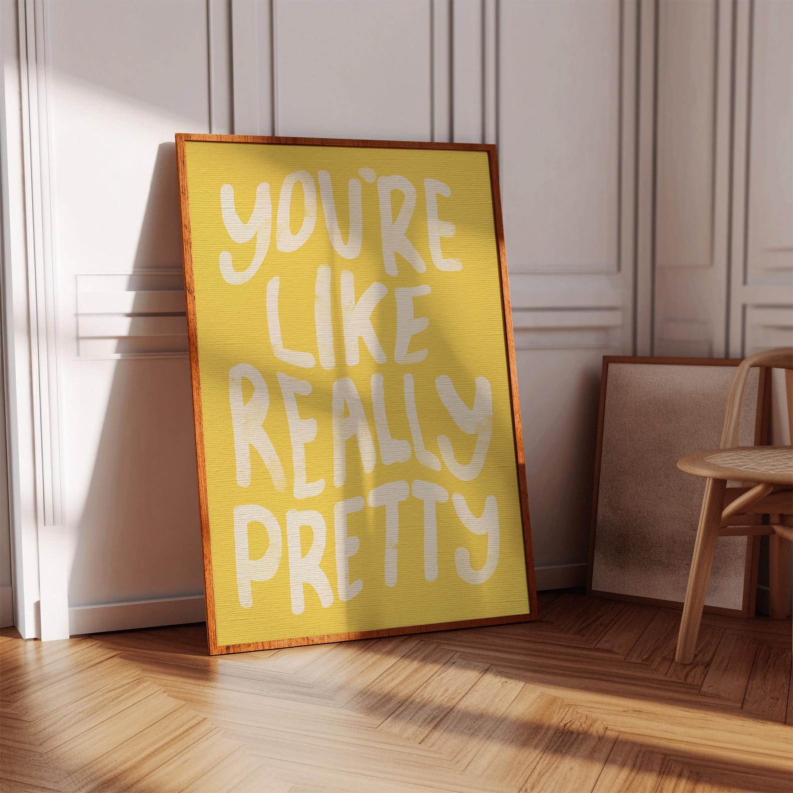 You're Like Really Pretty Poster: Trendy Girl Room Decor (digital ...