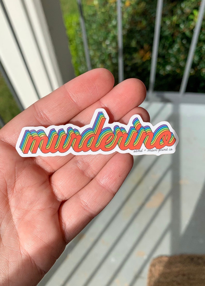 Murderino Sticker/ MFM/ My Favorite Murder/ SSDGM/ Retro - Etsy