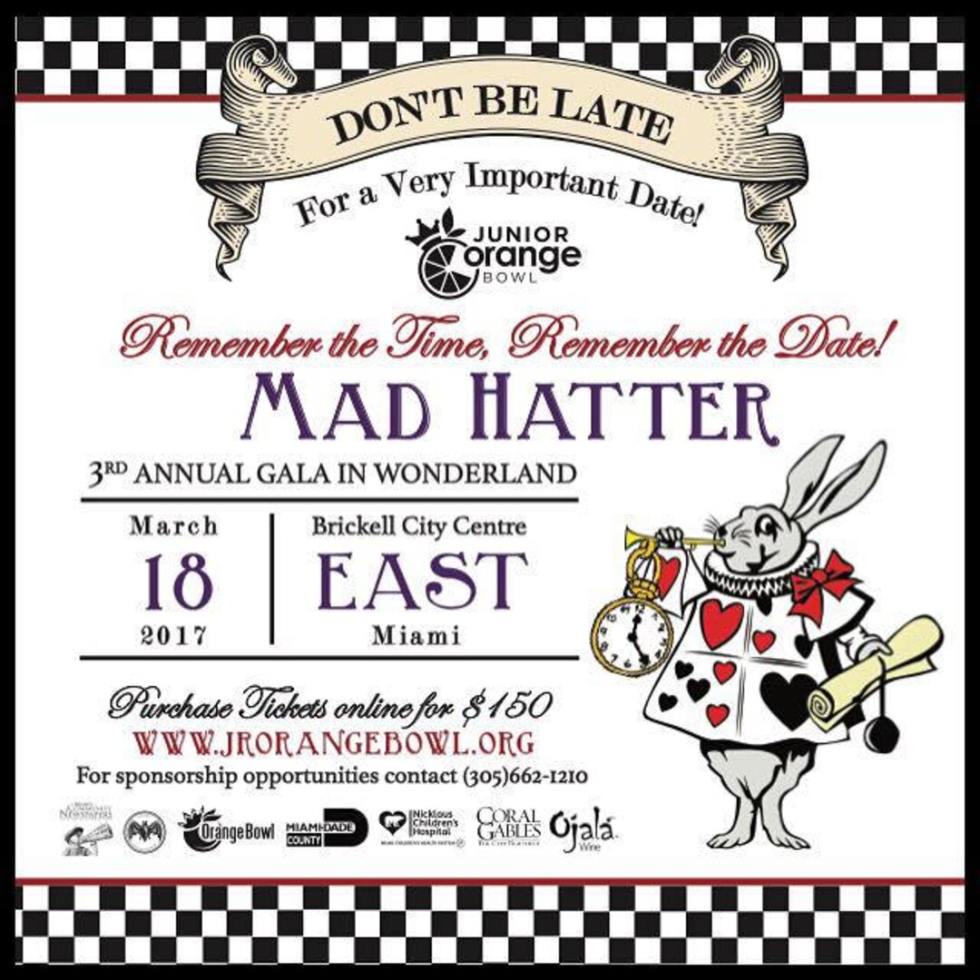 Mad Hatter Invitation- Digital Invitation Only - Etsy