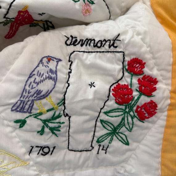 State Flower Bird Quilts