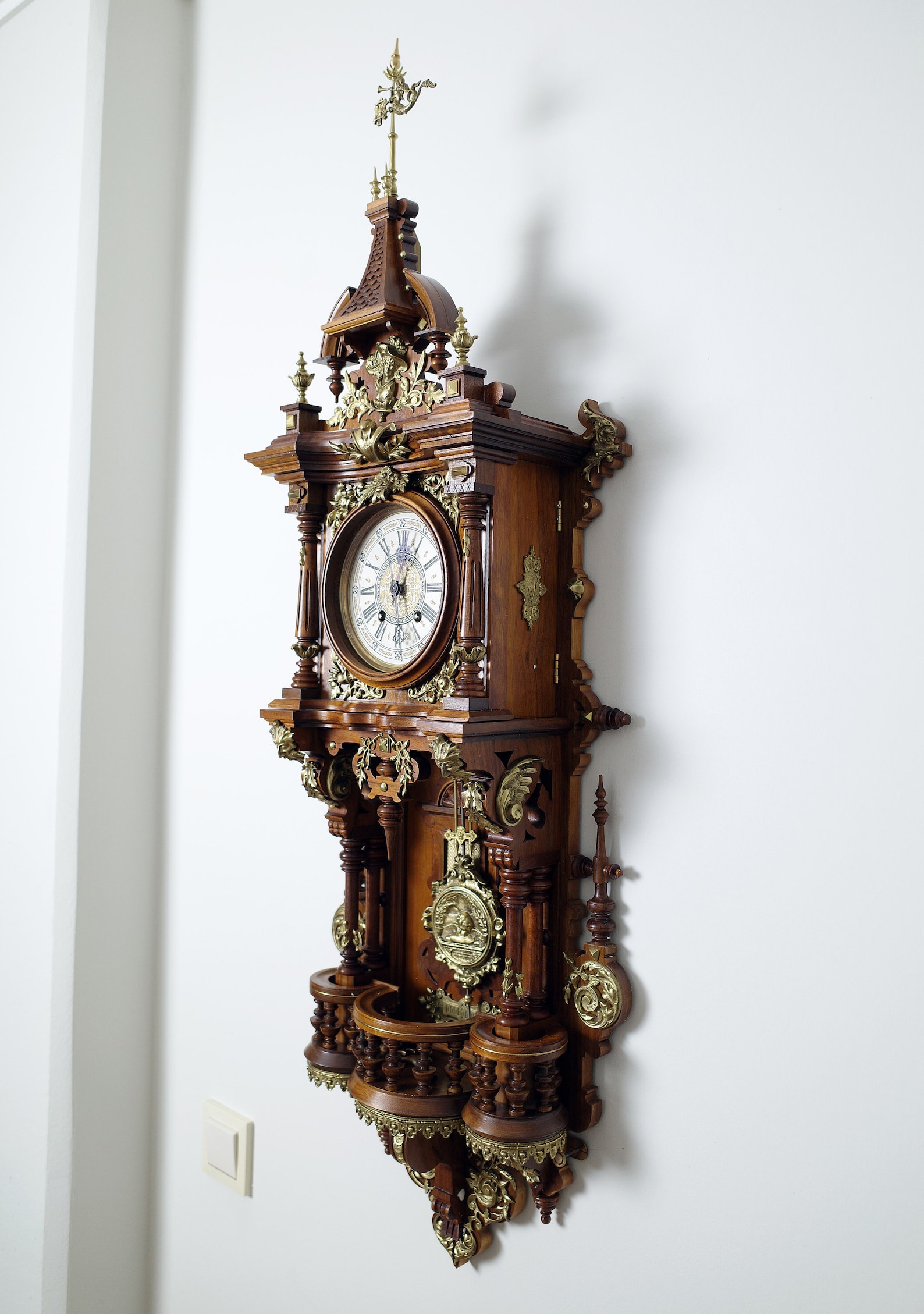 Lenzkirch Meerjungfrau Excellent Antique German Wall Clock - Etsy