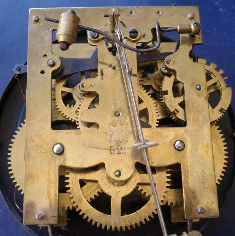 JUNGHANS Antique German Wall Clock From the Beginning of the - Etsy