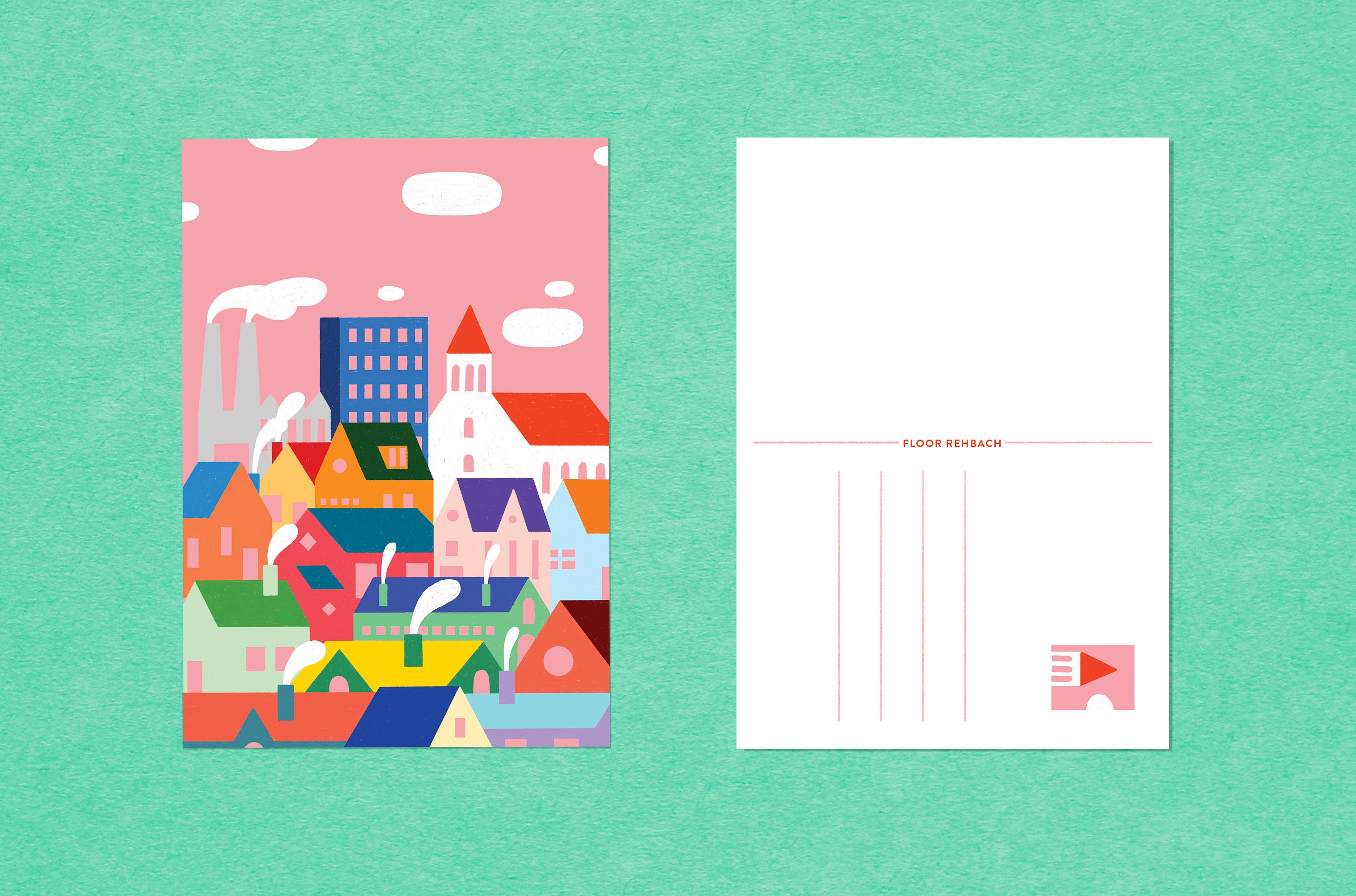 Happy Postcards - Mix and Match! - A6 Illustrated Cards - Funny ...