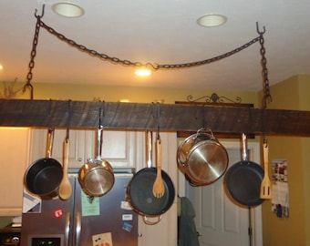 Hanging Pot Rack - Etsy