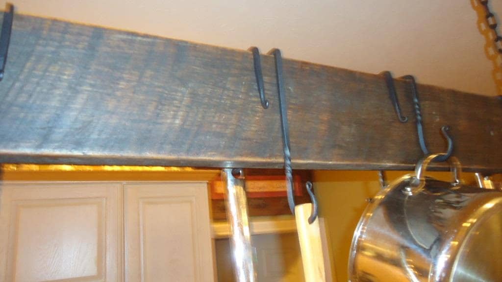 One-arm-bandit Hand Crafted Hanging Pot Rack 6' Long - Etsy
