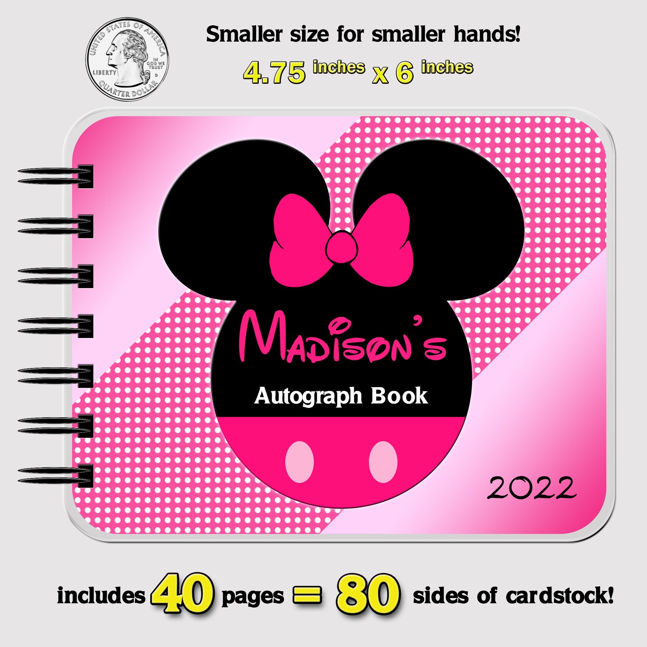 Disney Autograph Pages