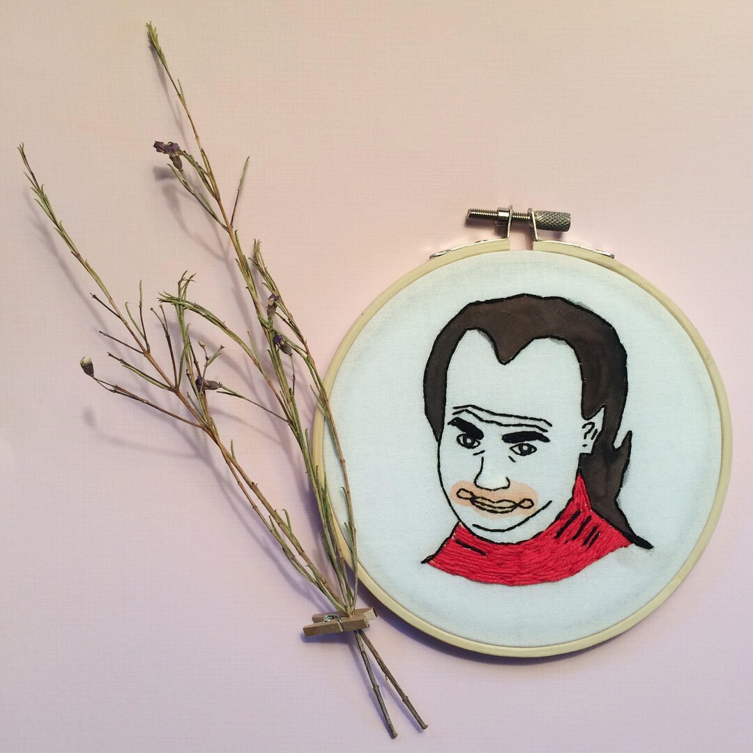 Tim and Eric / Spagett 5" Embroidery - Etsy
