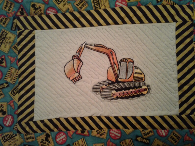 Construction Quilt - Etsy